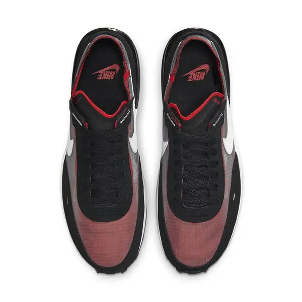 Nike Waffle One Se "bred" Low Top Sneakers - Black/red