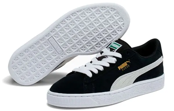 PUMA Suede Low Top Sneakers - Black