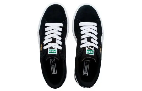 PUMA Suede Low Top Sneakers - Black