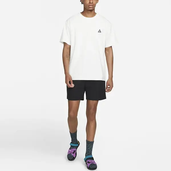 Nike Logo T-shirt 'white - White/black