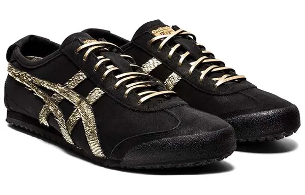 Onitsuka Tiger Mexico 66 Slip-on Sneakers - Black/silver