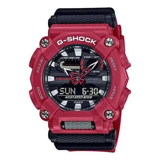 Casio G-shock Analog-digital Watch - Redblack