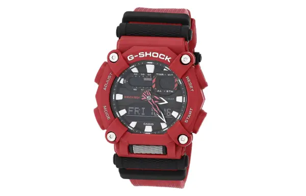 Casio G-shock Analog-digital Watch - Redblack
