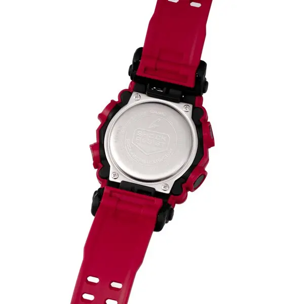 Casio G-shock Analog-digital Watch - Redblack