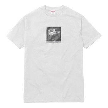 Supreme Ss18 Chair Tee Short Sleeve - White