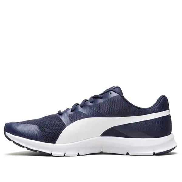 PUMA Low Top Lace-up Athletic Sneakers - Blue/white