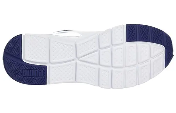 PUMA Low Top Lace-up Athletic Sneakers - Blue/white