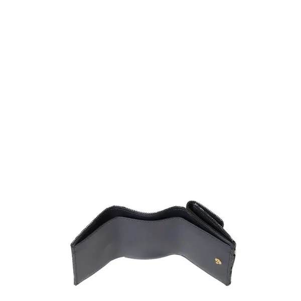 Fendi Fw25 Baguette Tri-fold Wallet - Grey