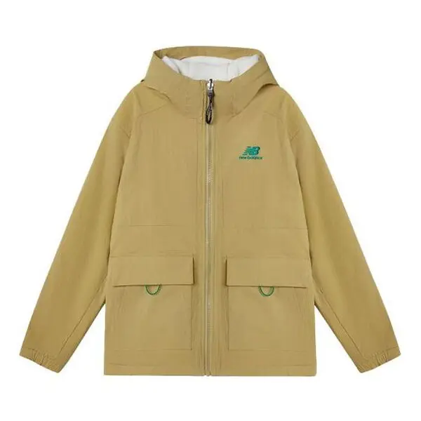 NEW BALANCE Reversible Hooded Jacket - Brown