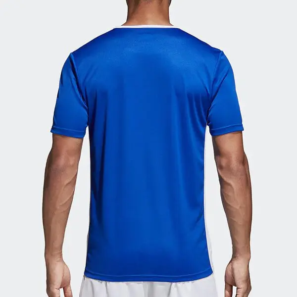 Adidas Entrada 18 Stripe Colorblock Short Sleeve