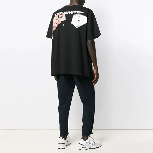 Off-White Hand Card Over Tee