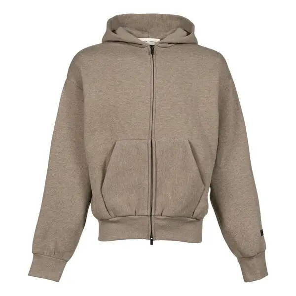 Fear Of God 25fw Fleece Hood Zip Up - Homestead Heather