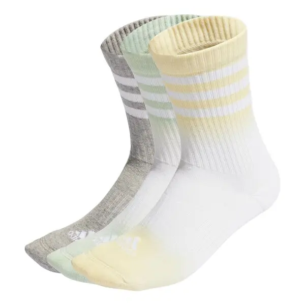 Adidas Three-stripe Crew Socks 3 Pair Pack - Default Colorway