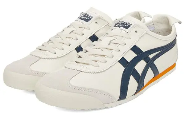 Onitsuka Tiger Mexico 66 "white Blue" Leather Sneakers - White/blue