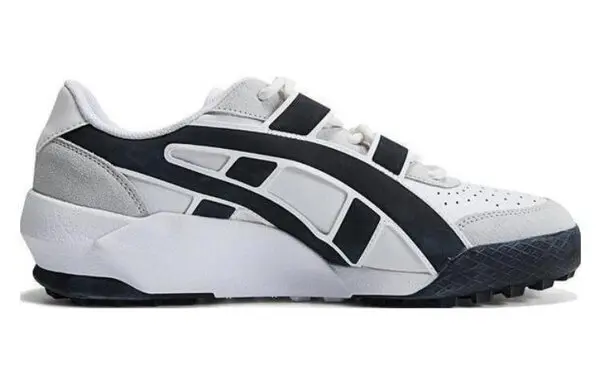 Onitsuka Tiger Big Logo Trainers - White/navy/grey