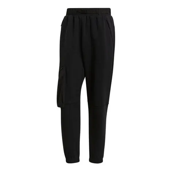Adidas Cargo Pant Stripes Jogging Sport Trousers - Black
