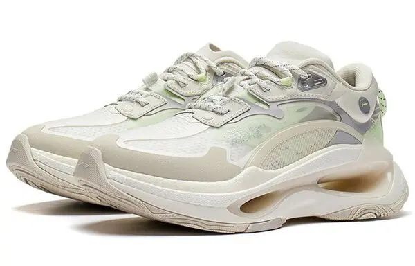 LI-NING Infinity Sneakers - White/beige/green