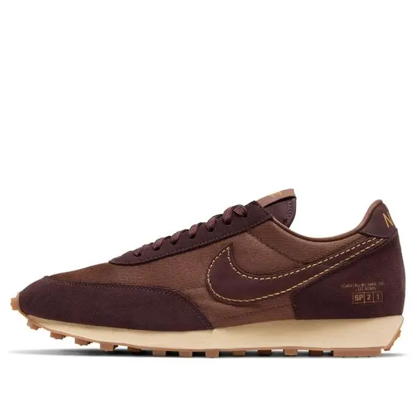 Nike Daybreak "dark Coffee" Vintage Inspired Low Top Sneakers - Brown