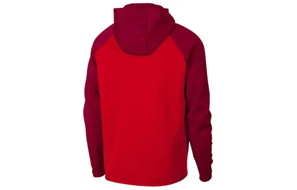 Nike Splicing Colorblock Hooded Jacket