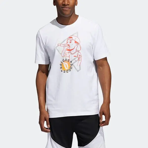 Adidas Dame Social Short Sleeve T-shirts