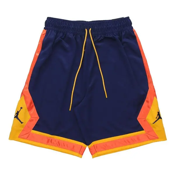 JORDAN Jumpman Diamond Casual Sports Basketball Training Shorts - Blue