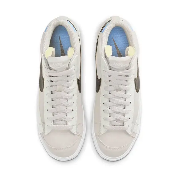 Nike Blazer Mid '77 Sneakers - Creamgray/blue