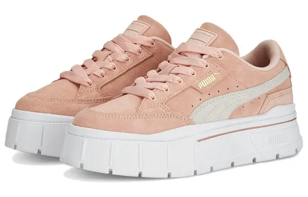 PUMA Mayze Stack Suede Low Top Sneakers