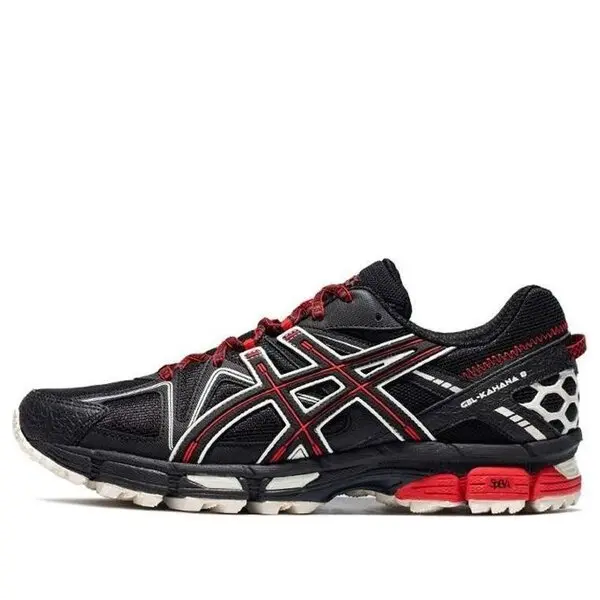 Asics Gel-kahana 8 Athletic Sneakers - Black/red