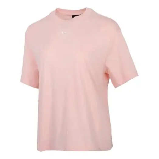 Nike Essentials Embroidery Logo T-shirt - Pink