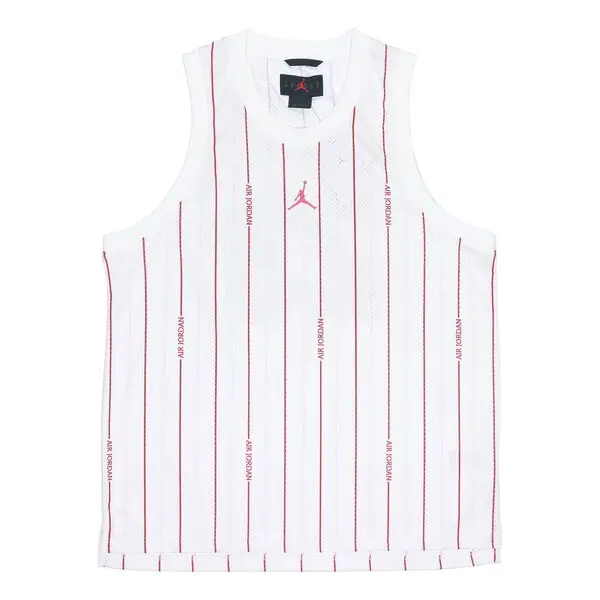 JORDAN Air Stripe Logo Mesh Sports Vest - Default Color