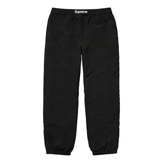 Supreme Paneled Warm Up Pant - Black