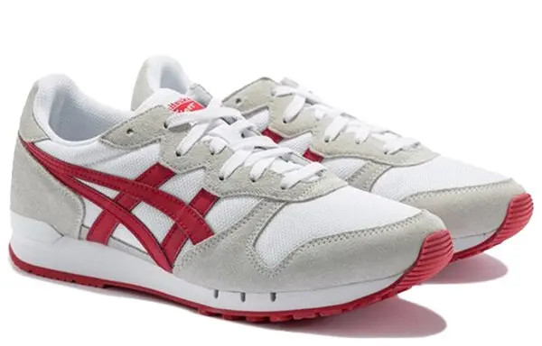 Onitsuka Tiger Alvarado Low Top Sneakers - White/grey/red