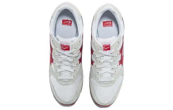 Onitsuka Tiger Alvarado Low Top Sneakers - White/grey/red
