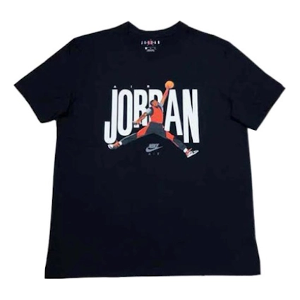 JORDAN Logo Tee - Black