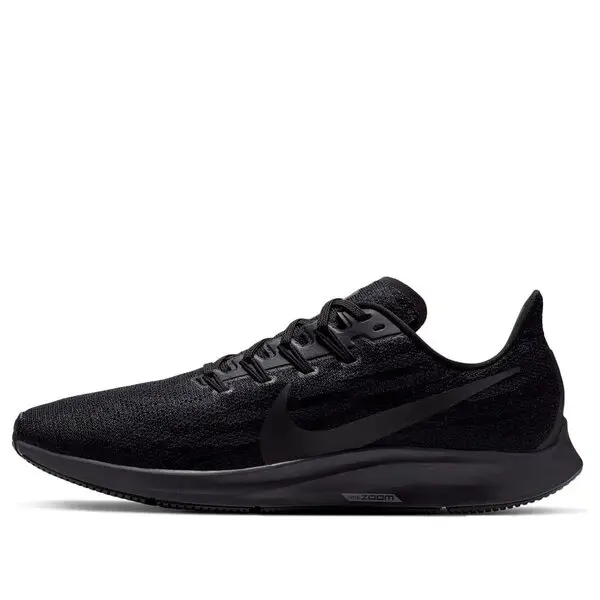 Nike Zoom Pegasus 36 'black Oil Grey - Red/white