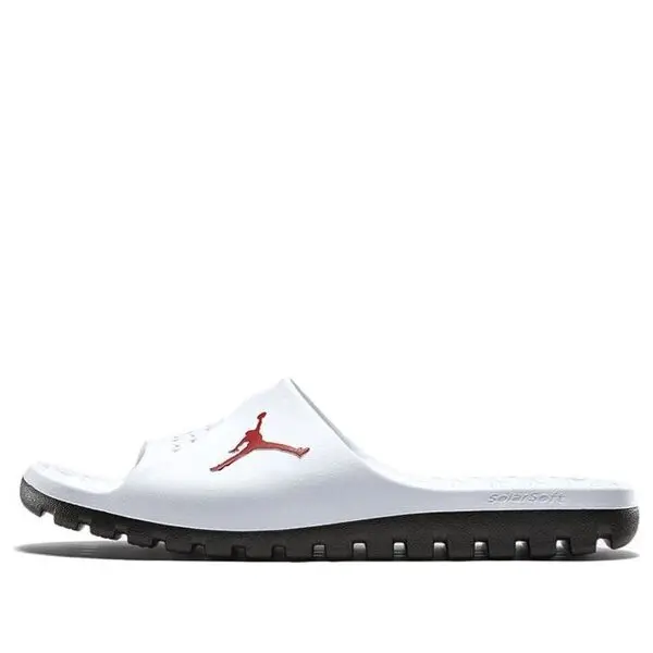 JORDAN Super.fly Team Slide - White/red