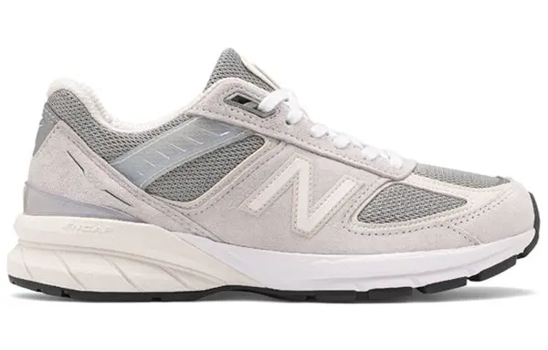 NEW BALANCE 990v5 Made In Usa Nimbus Cloud Sneakers - Gray