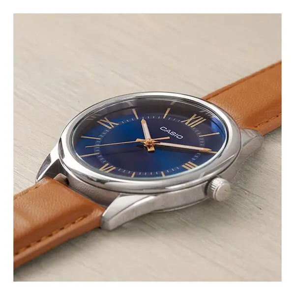 Casio Dressseries Analog Watch - Dark Blue