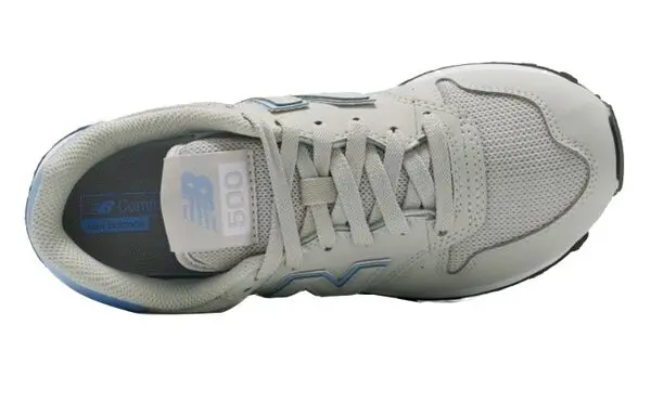 NEW BALANCE 500 Series Retro Sneakers - Grey/blue