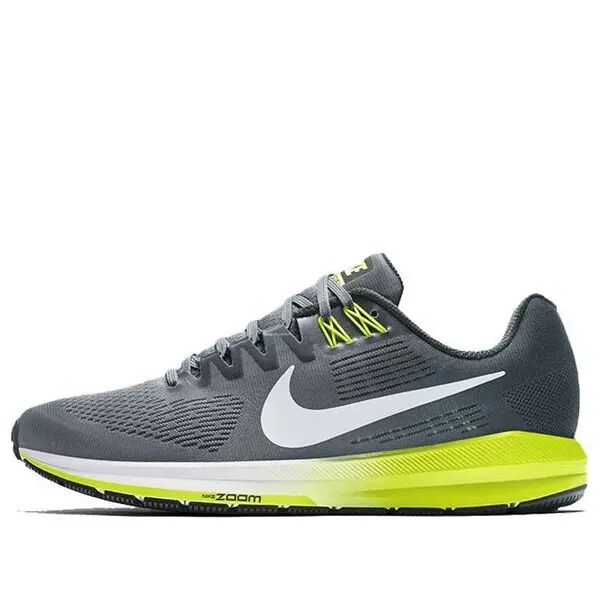 Nike Zoom Structure 21 Sneakers - Cool Grey/white-anthracite-volt