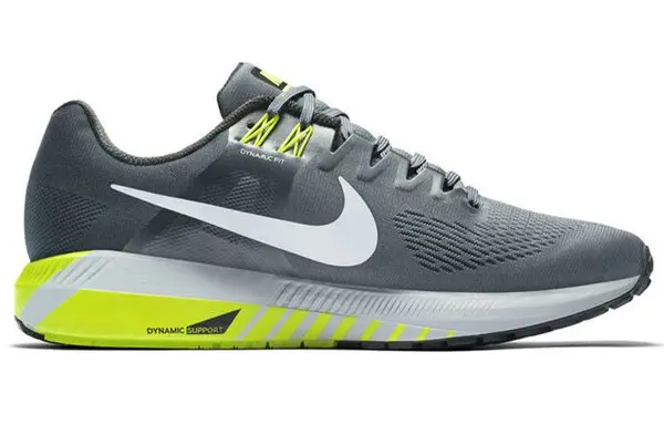 Nike Zoom Structure 21 Sneakers - Cool Grey/white-anthracite-volt