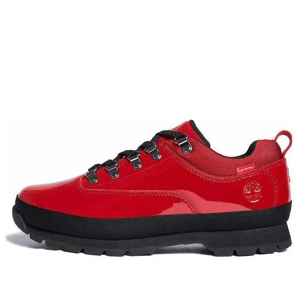 Timberland X Supreme Euro Hiker Low - Red/black