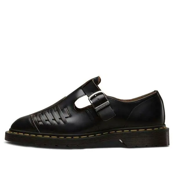 Dr. Martens Mica Sandal With Buckle Detail - Black