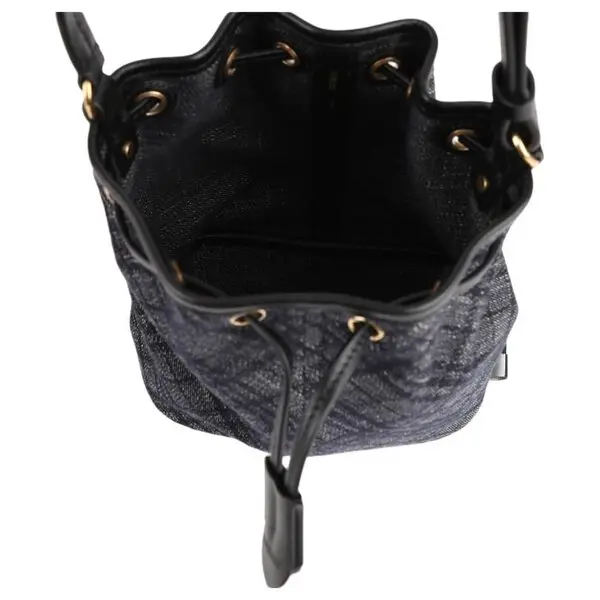 Burberry Drawstring Denim Bucket Bag