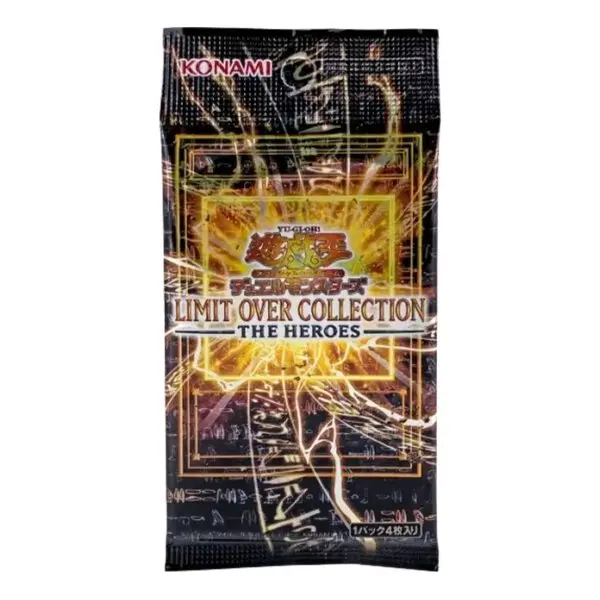 YU-GI-OH! Official Card Game Jp 2026 Duel Monsters Limit Over Collection Pack "the Heroes - Multi-color