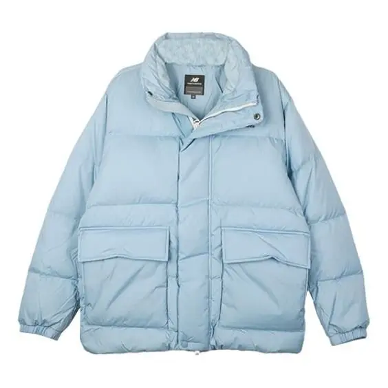 NEW BALANCE Essentials Puffer Jacket - Blue