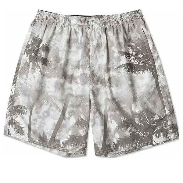 CONVERSE Palm Tree Print Shorts - Black
