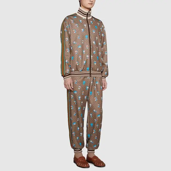 Gucci X Doraemon Ss21 Monogram Pants