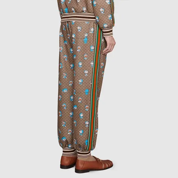 Gucci X Doraemon Ss21 Monogram Pants