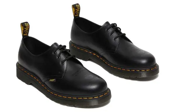 Dr. Martens X Aape 1461 Smooth Leather Oxford Shoes - Black